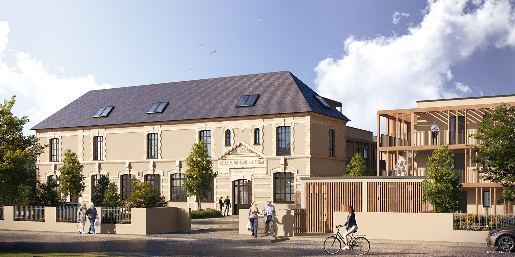 Label Vie en Auge pour Pronier Promotion - Epsilon3D